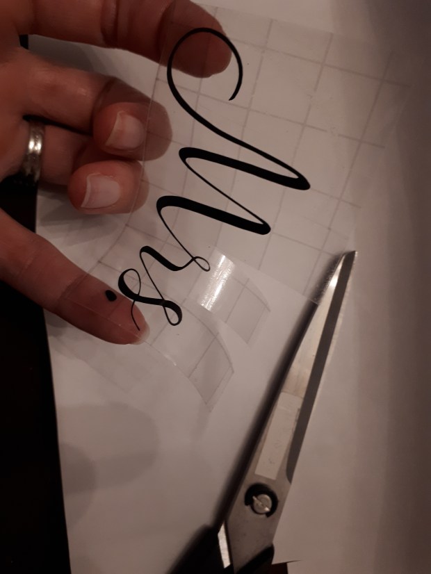 How to Apply Vinyl Decals on Glass – But First We Craft