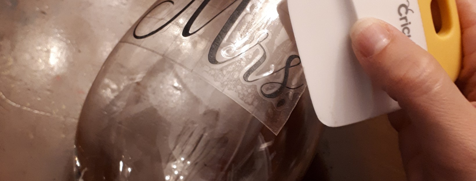 How to Apply Vinyl Decals on Glass – But First We Craft