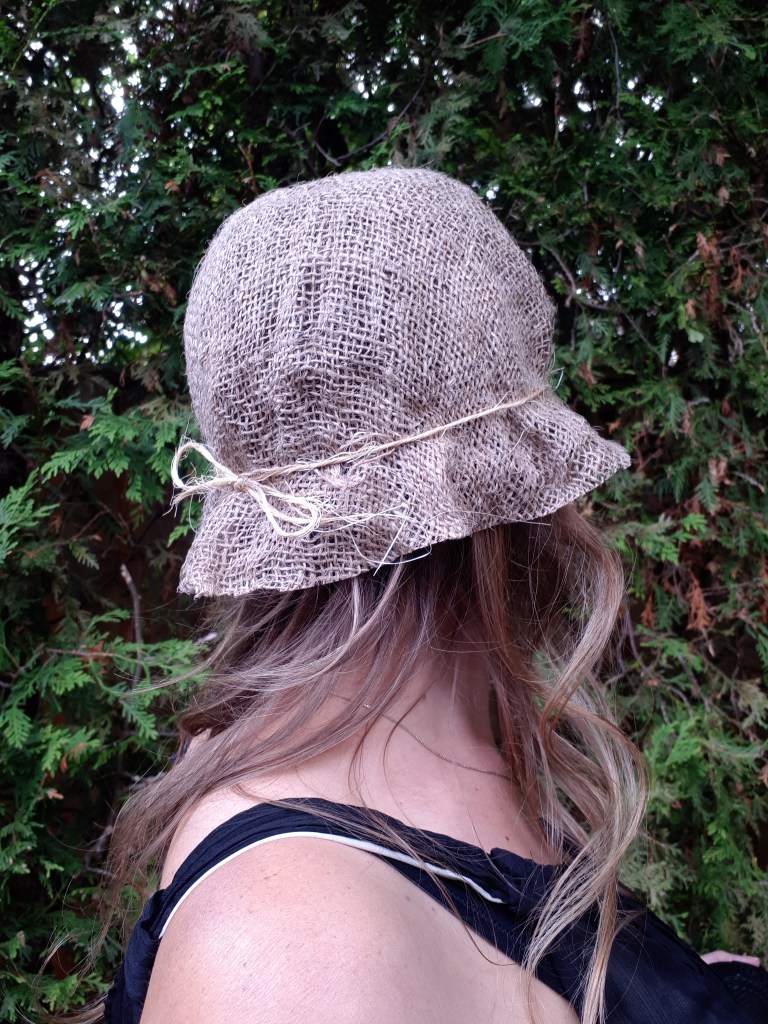 Burlap Hat – But First We Craft
