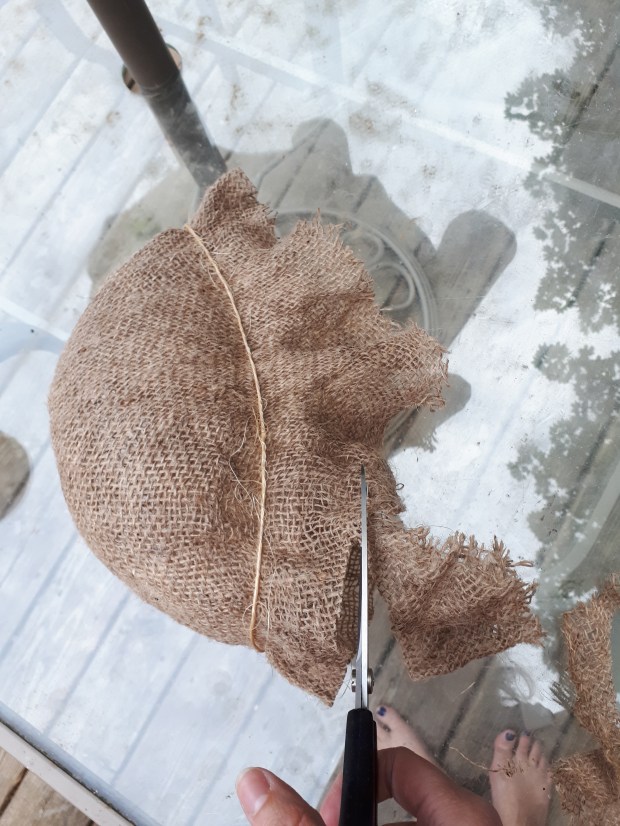 Burlap Hat – But First We Craft