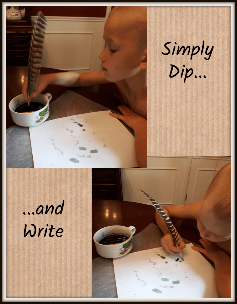 How to Make a Feather Quill and Ink – But First We Craft