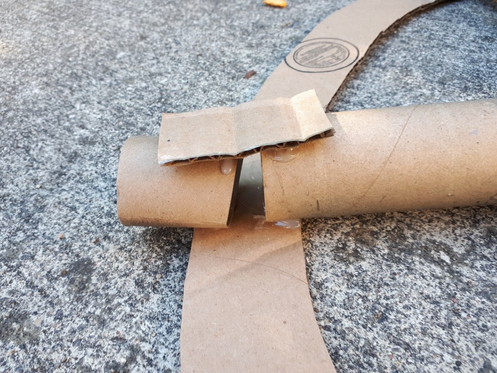 DIY Cardboard Ship’s Wheel – But First We Craft