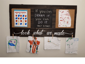 DIY “Look What We Made” Sign – But First We Craft