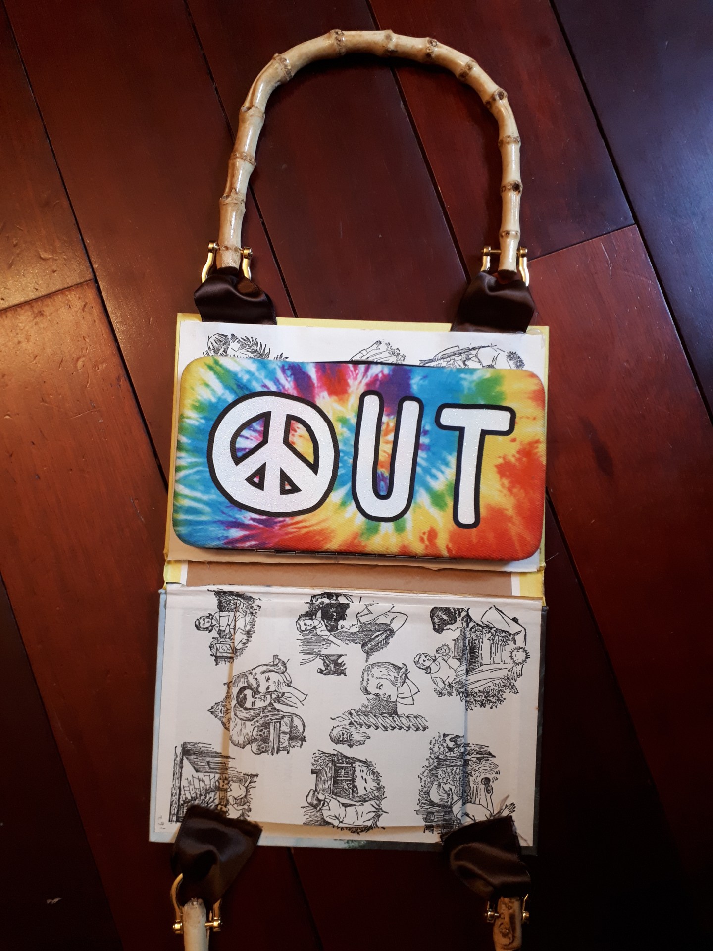No-Sew Hardcover Book Purse – But First We Craft