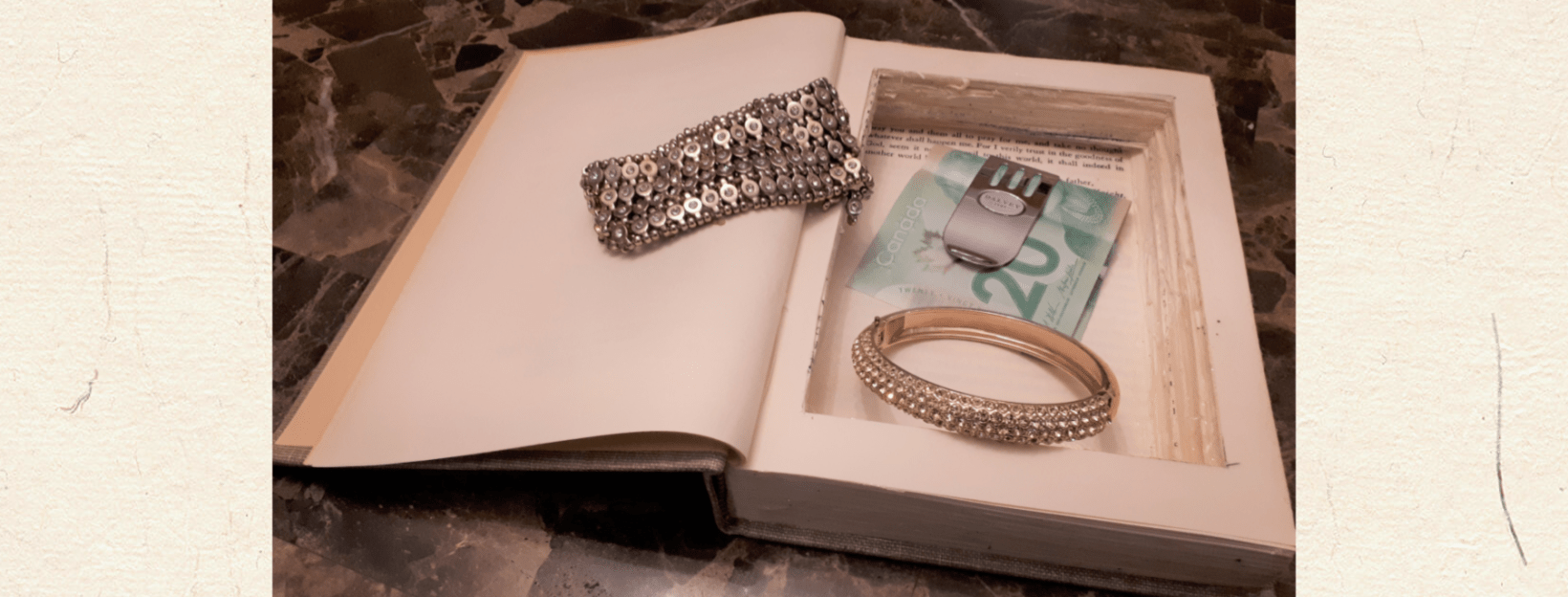 DIY Book with a Secret Compartment – But First We Craft