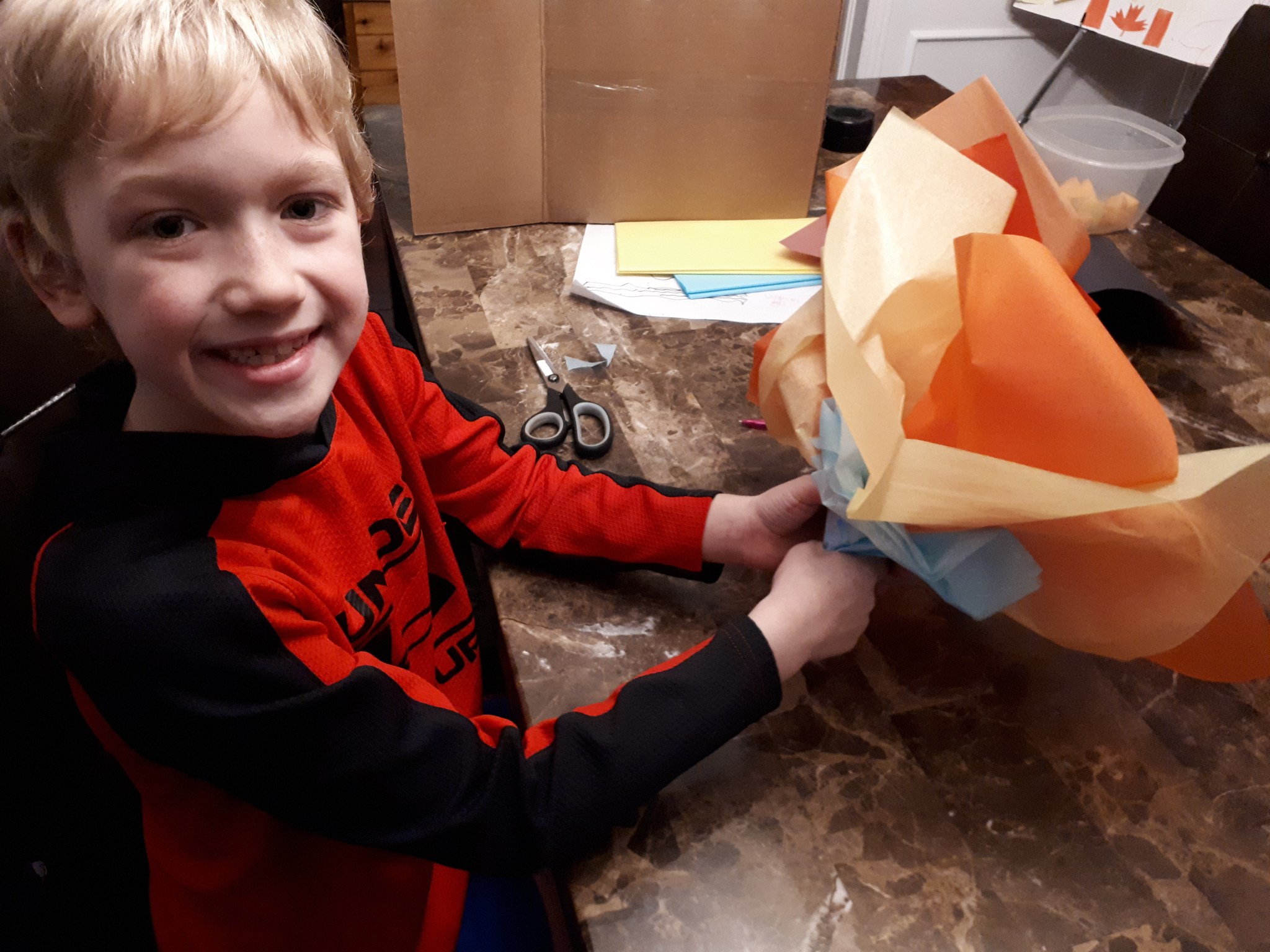 How to Make a Paper Torch – But First We Craft