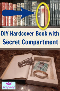 DIY Book with a Secret Compartment – But First We Craft