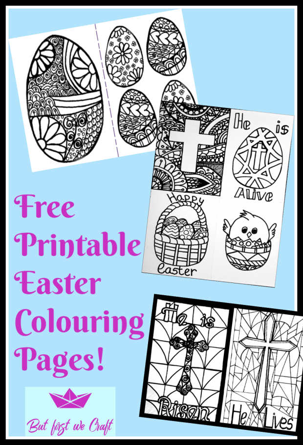 Free Printable: Easter Colouring! – But First We Craft