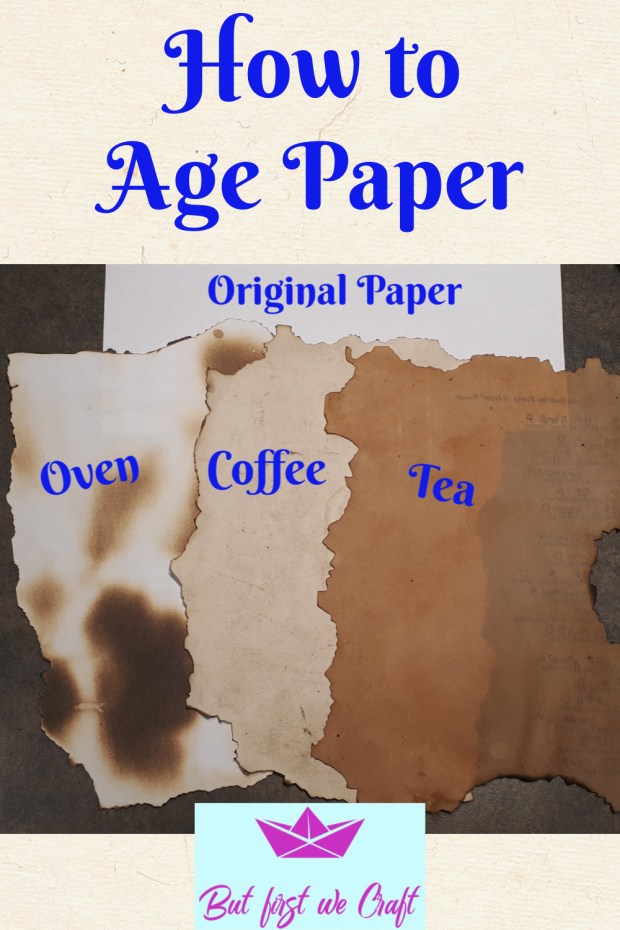 3 Ways to Age Paper – But First We Craft