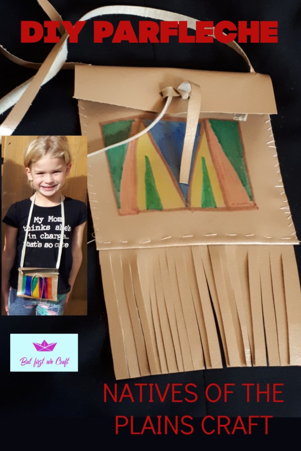 Parfleche Craft for Kids! – But First We Craft