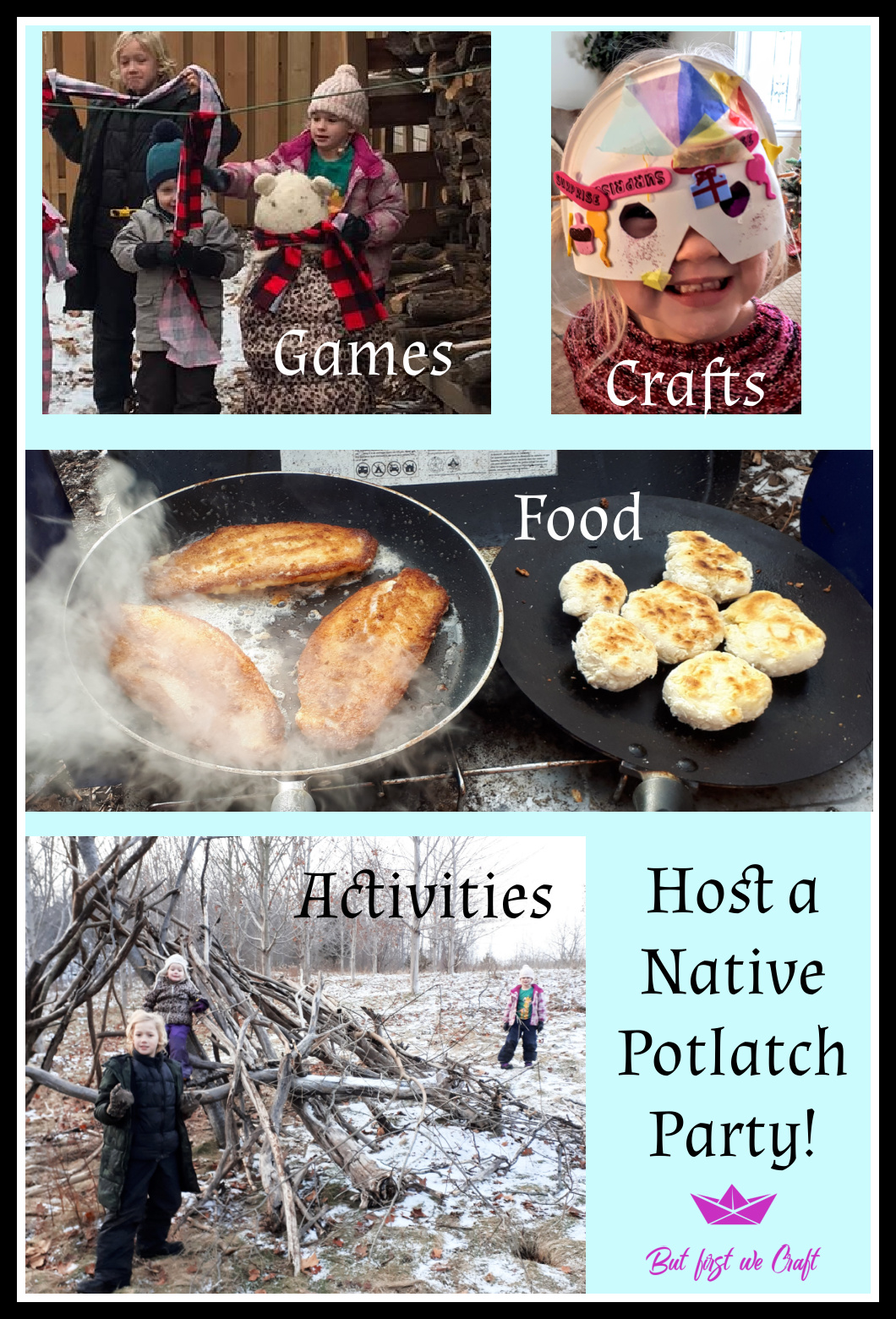 Native Potlatch Party! – But First We Craft