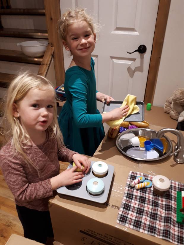 Cardboard Box Kitchen – But First We Craft