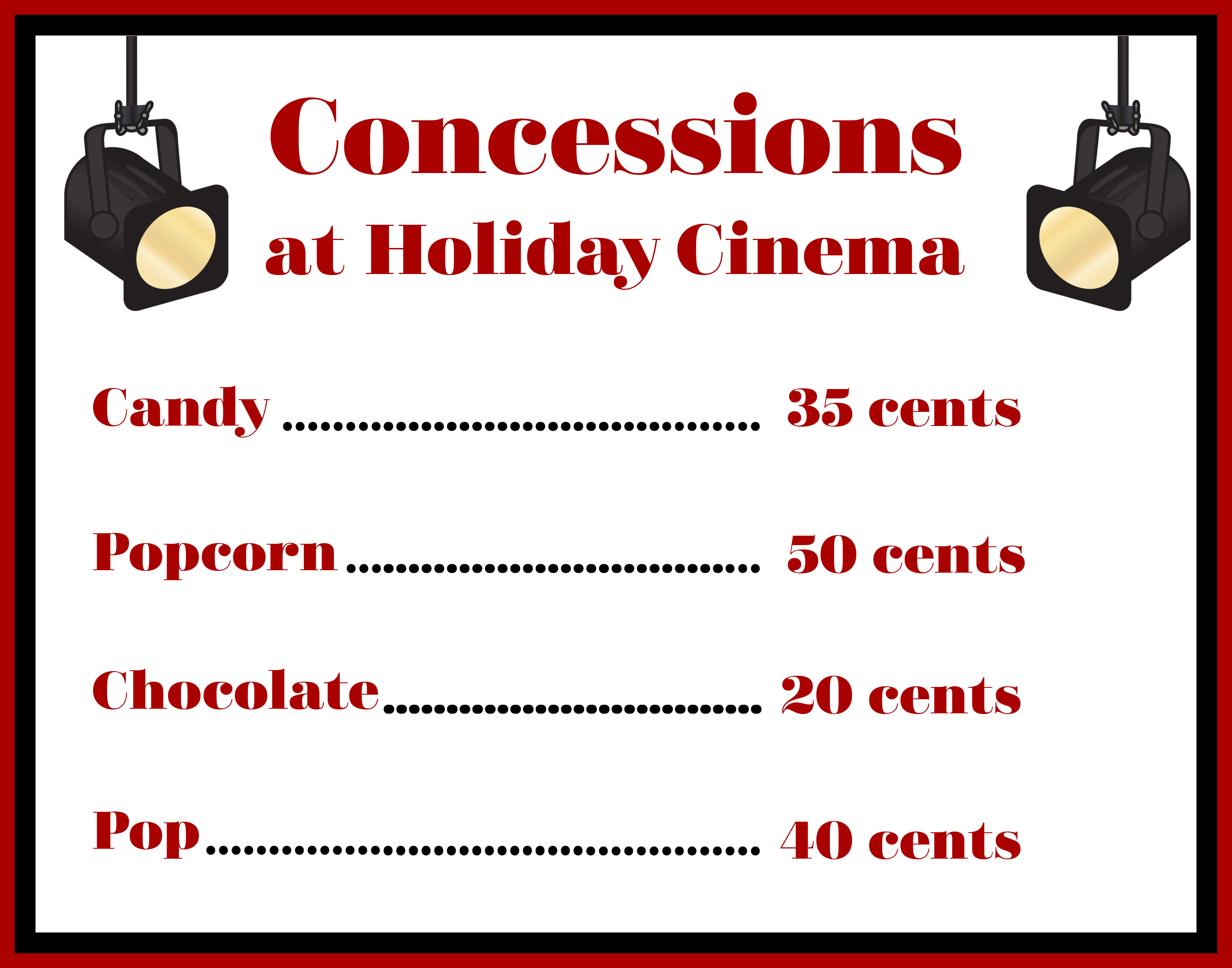 Movie Theatre at Home – But First We Craft